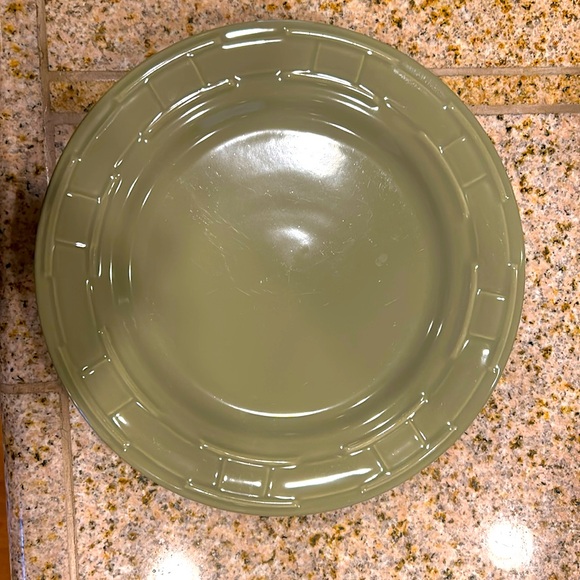 Longaberger | Dining | Longaberger Woven Traditions Sage Dinner Plates ...